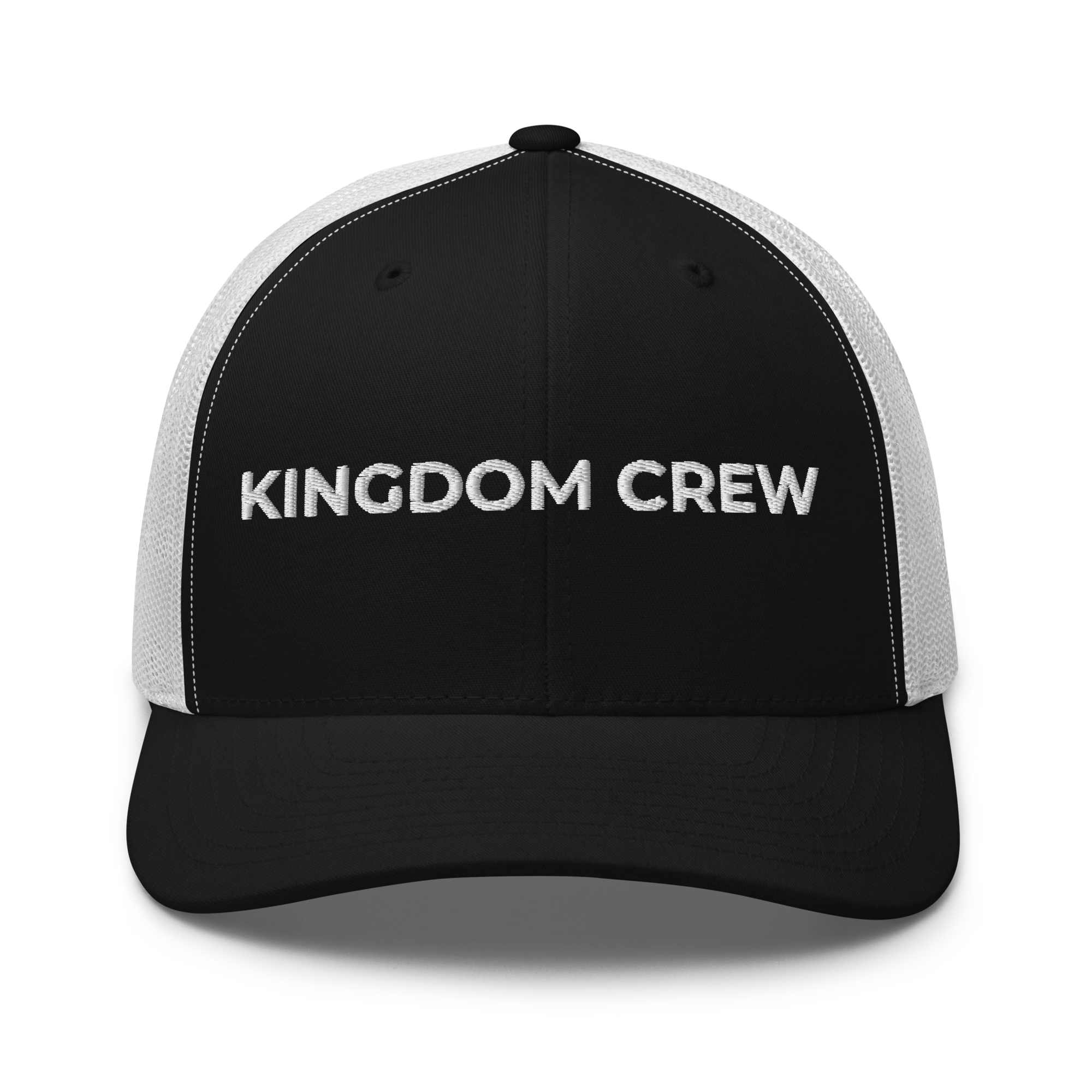 Kingdom Crew – Faith-Based Embroidered Trucker Hat | Christian Apparel ...